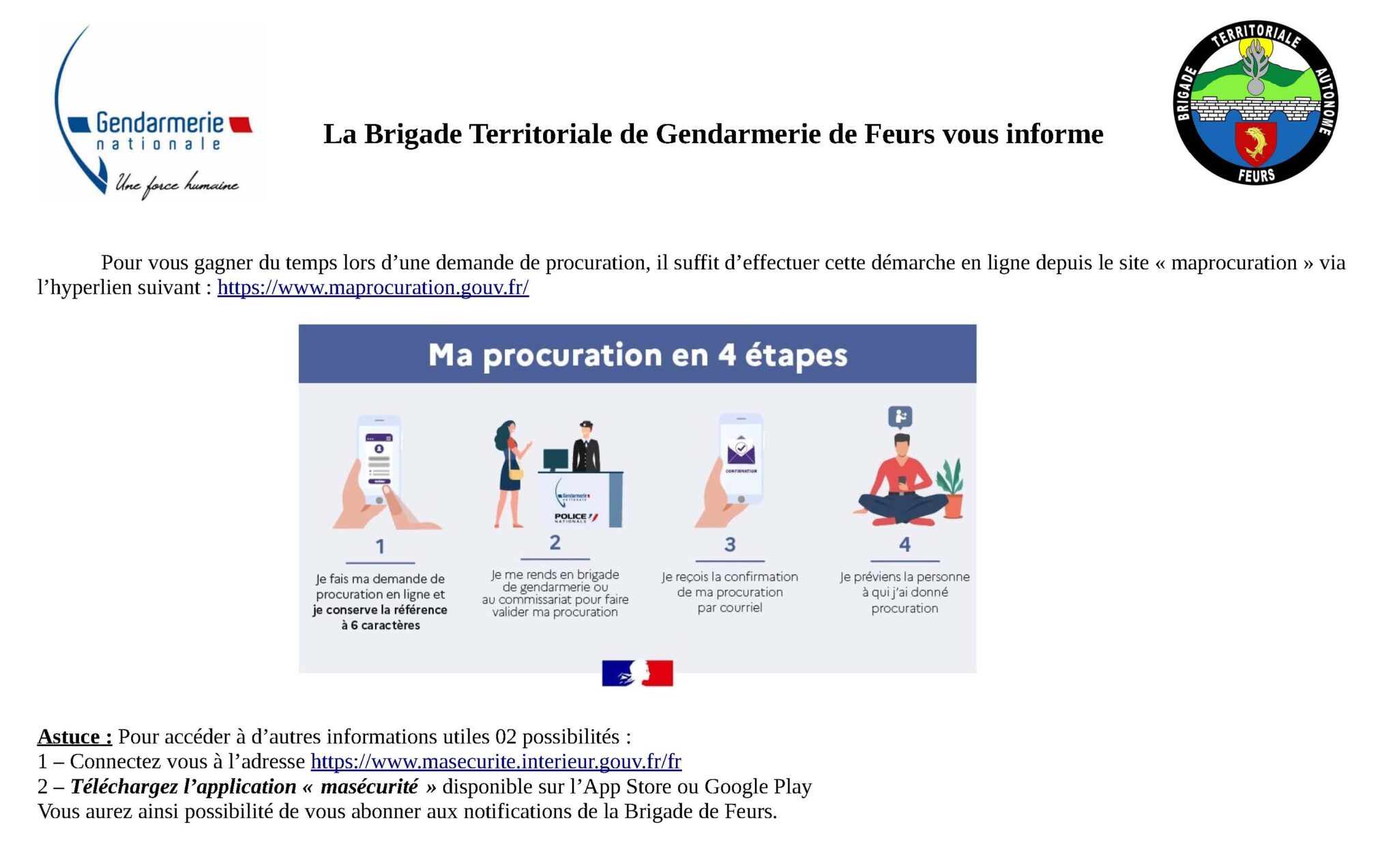 Comment faire une procuration ? - Mairie de Panissières